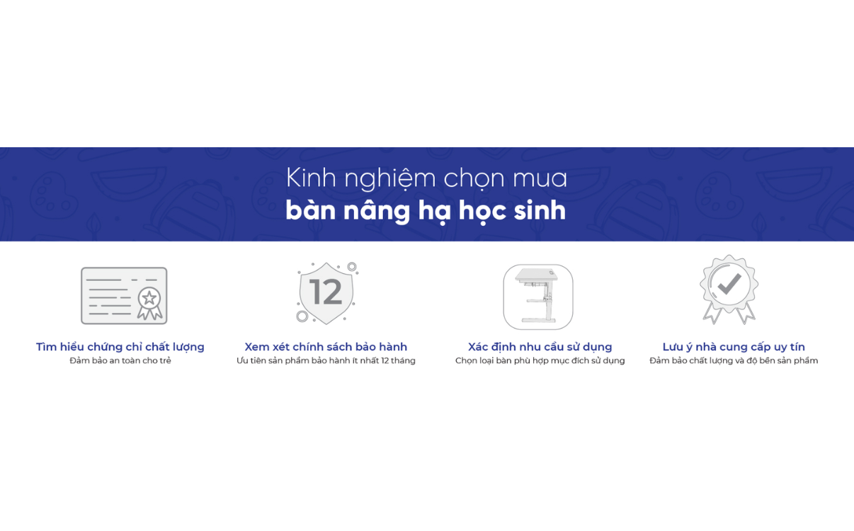 Bàn học nâng hạ – Giải pháp linh hoạt cho trường học hiện đại
