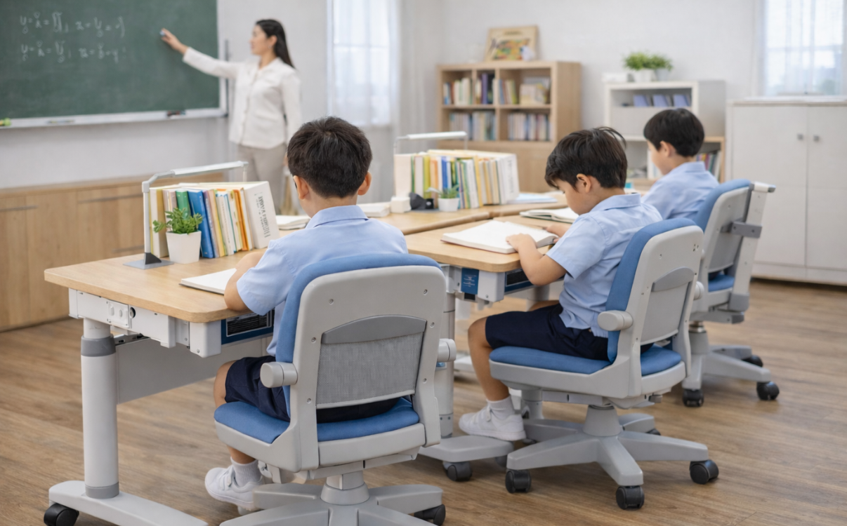 Bàn học thông minh cho bé – Giải pháp chống gù, tăng tập trung cho ...