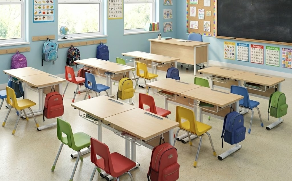 Bàn học thông minh cho bé – Giải pháp chống gù, tăng tập trung cho ...